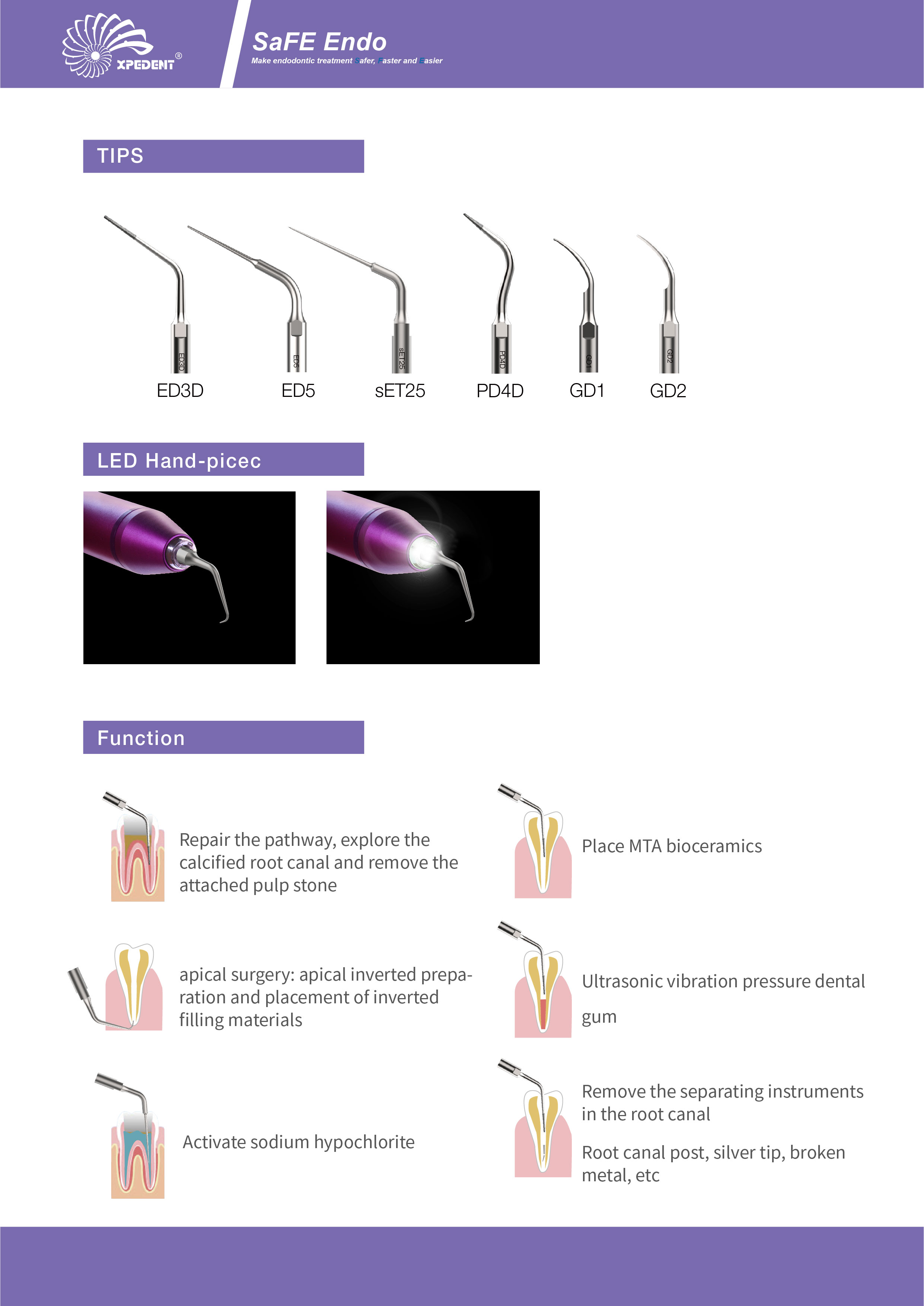 Ultrasonic Endodontic Expert - Xpedent international