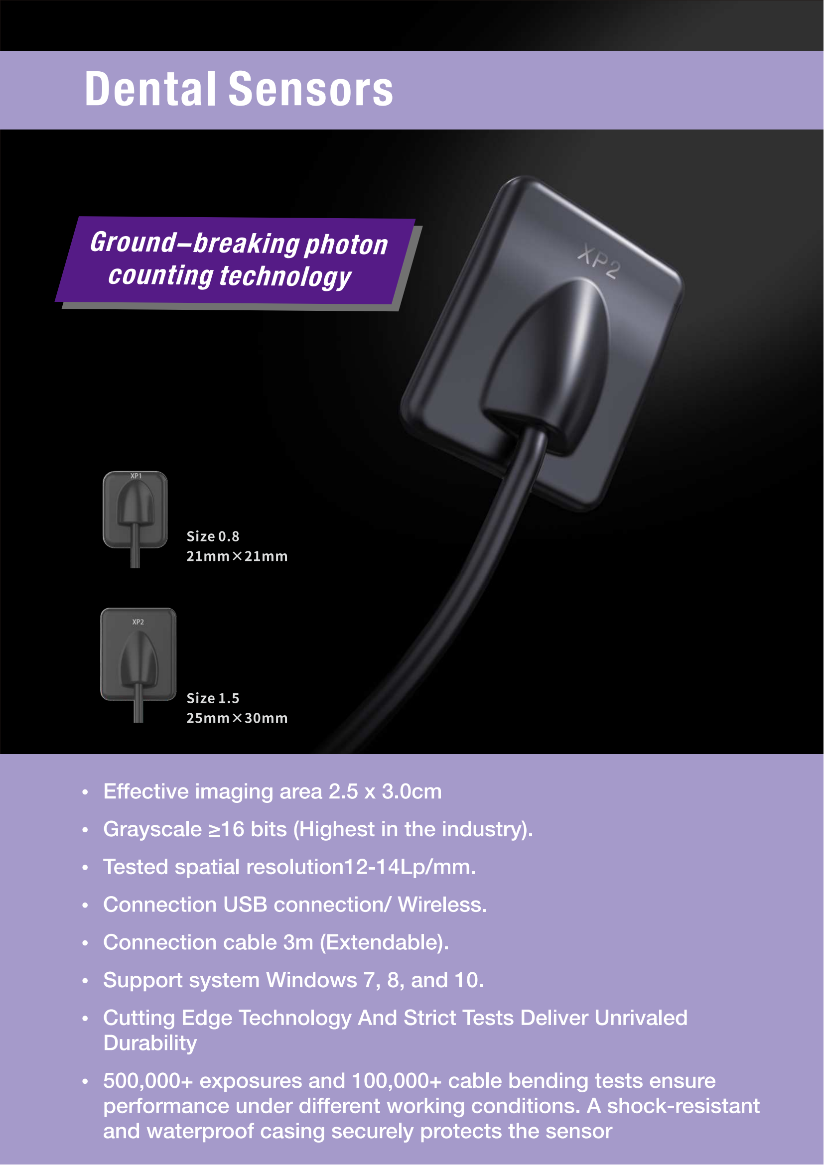 Dental Intraoral Sensors - Xpedent international